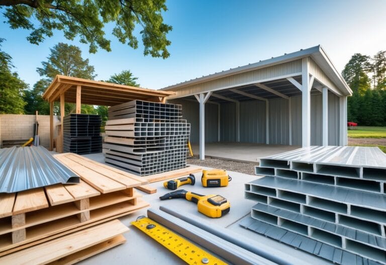 Guide: Billige og holdbare materialer til skur og carport